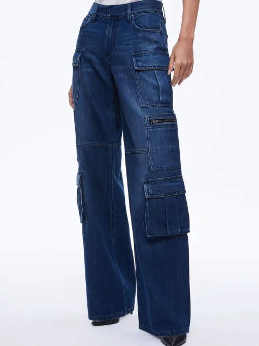 Alice and Olivia CAY BAGGY CARGO JEANS *FEATURED SHOPS | CLOTHING ...